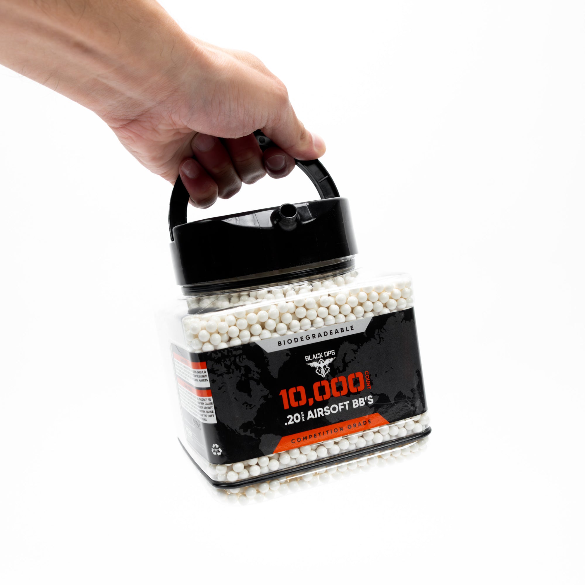 Barra Airguns | Black Ops Biodegradable Airsoft BB 10,000 Count Ammo