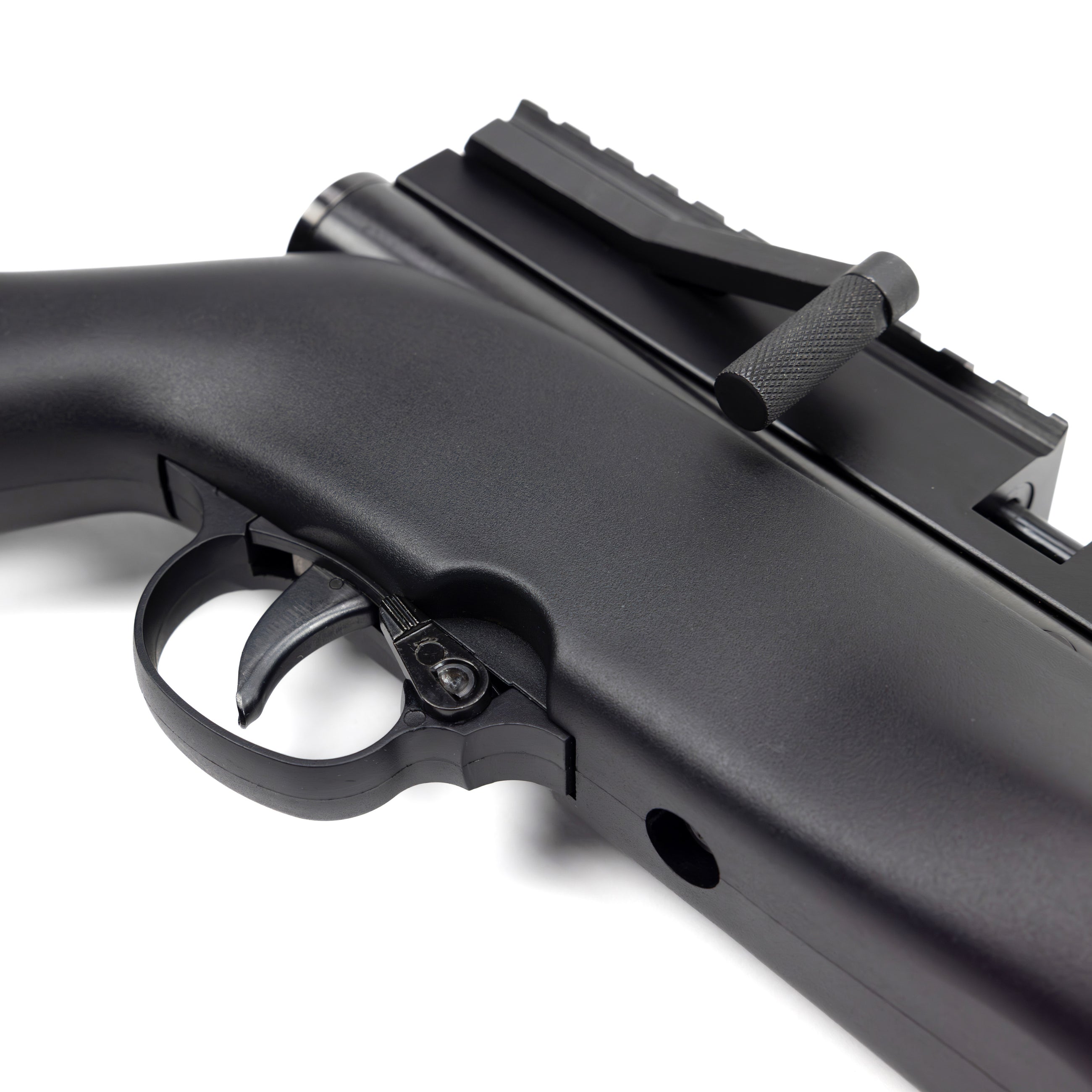 Barra Airguns | 1100z .25 Gen 2 PCP Sidelever Pellet Rifle | Black