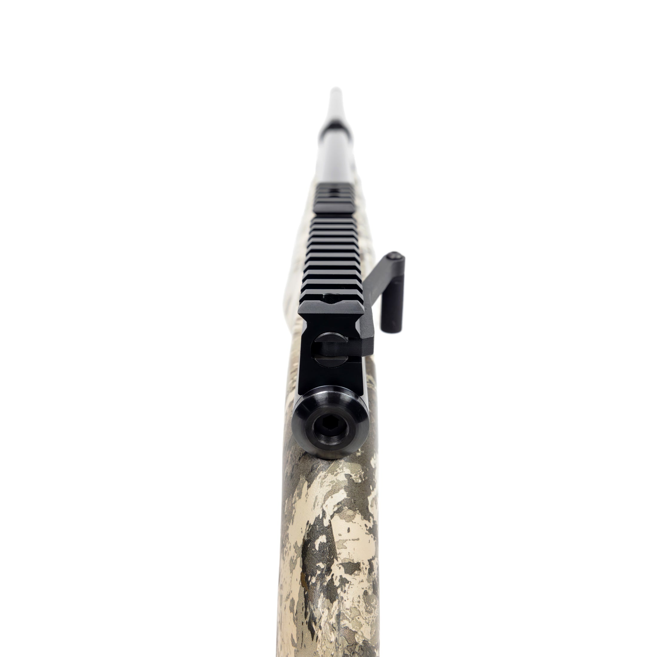 Barra Airguns | 1100z .22 Gen 2 PCP Pellet Rifle | Veil Camo Alpine