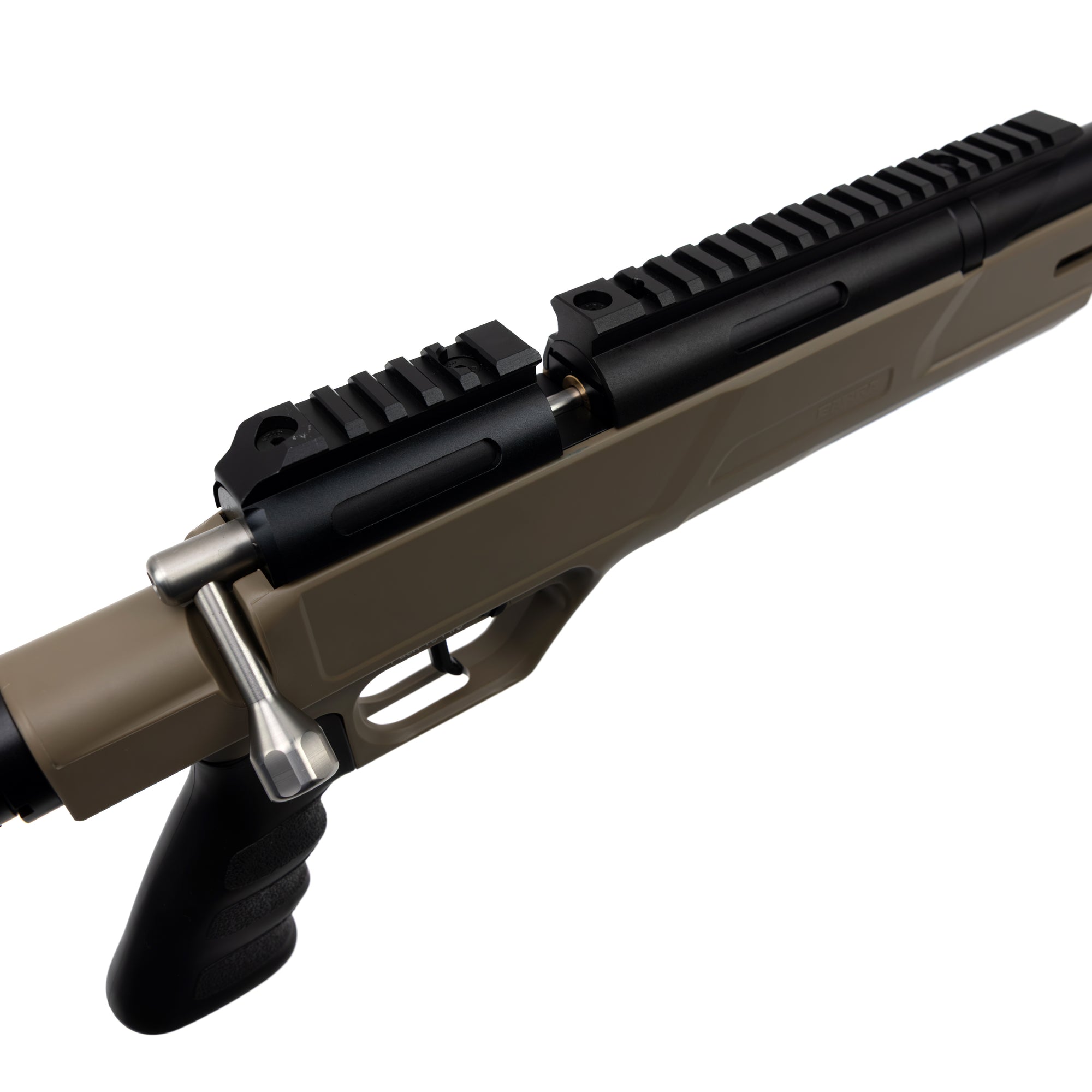 Barra Airguns | 250z .22 Caliber PCP Pellet Air Rifle | Tan