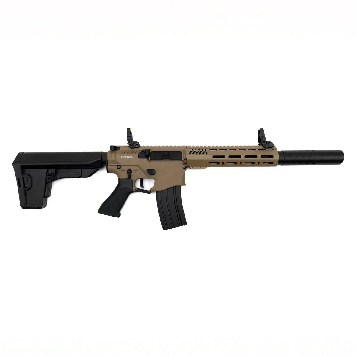 Barra Airguns | 400e Full Auto Gen 2 Metal Electric BB Rifle | Tan