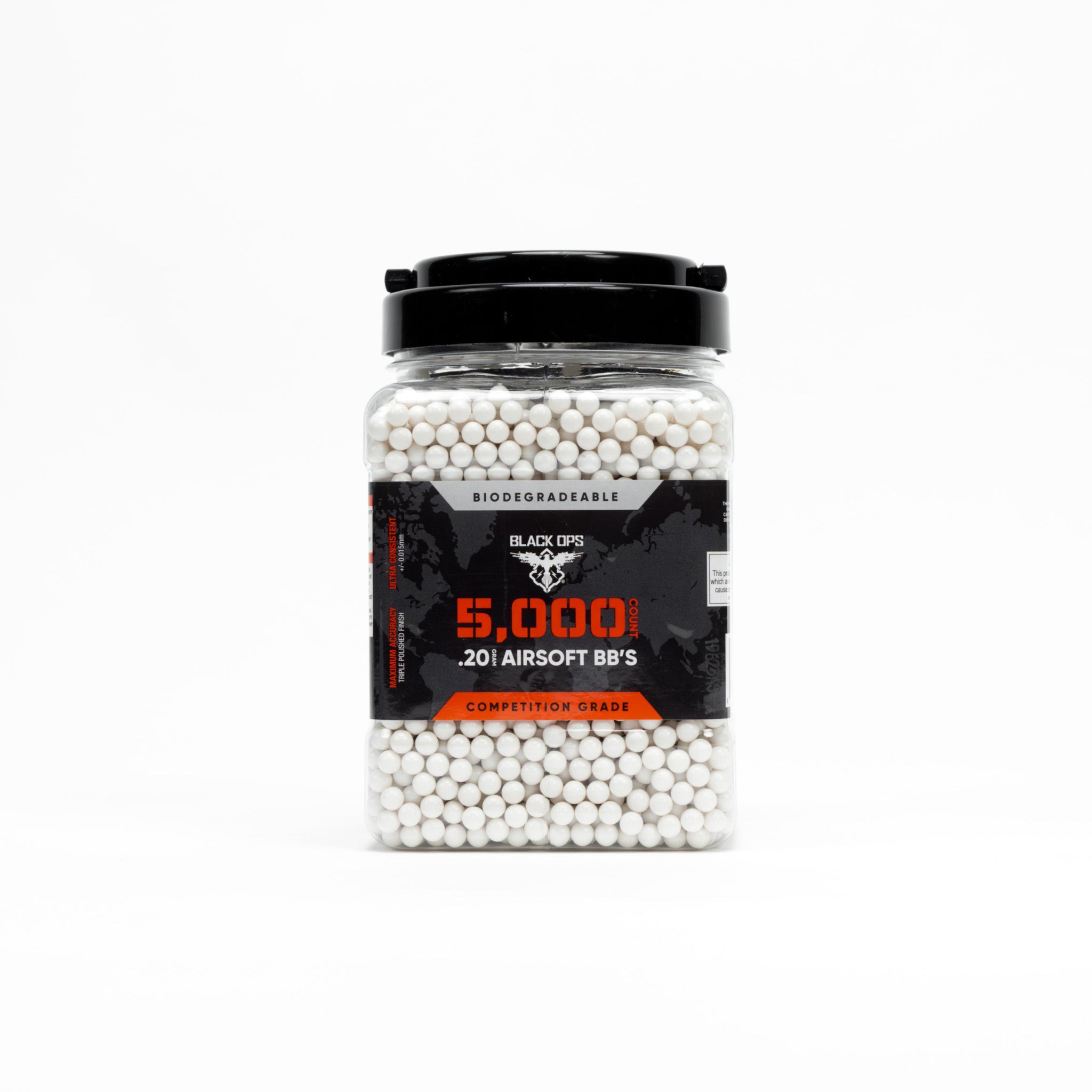 Barra Airguns | Black Ops Biodegradable Airsoft BB 5,000 Count Ammo